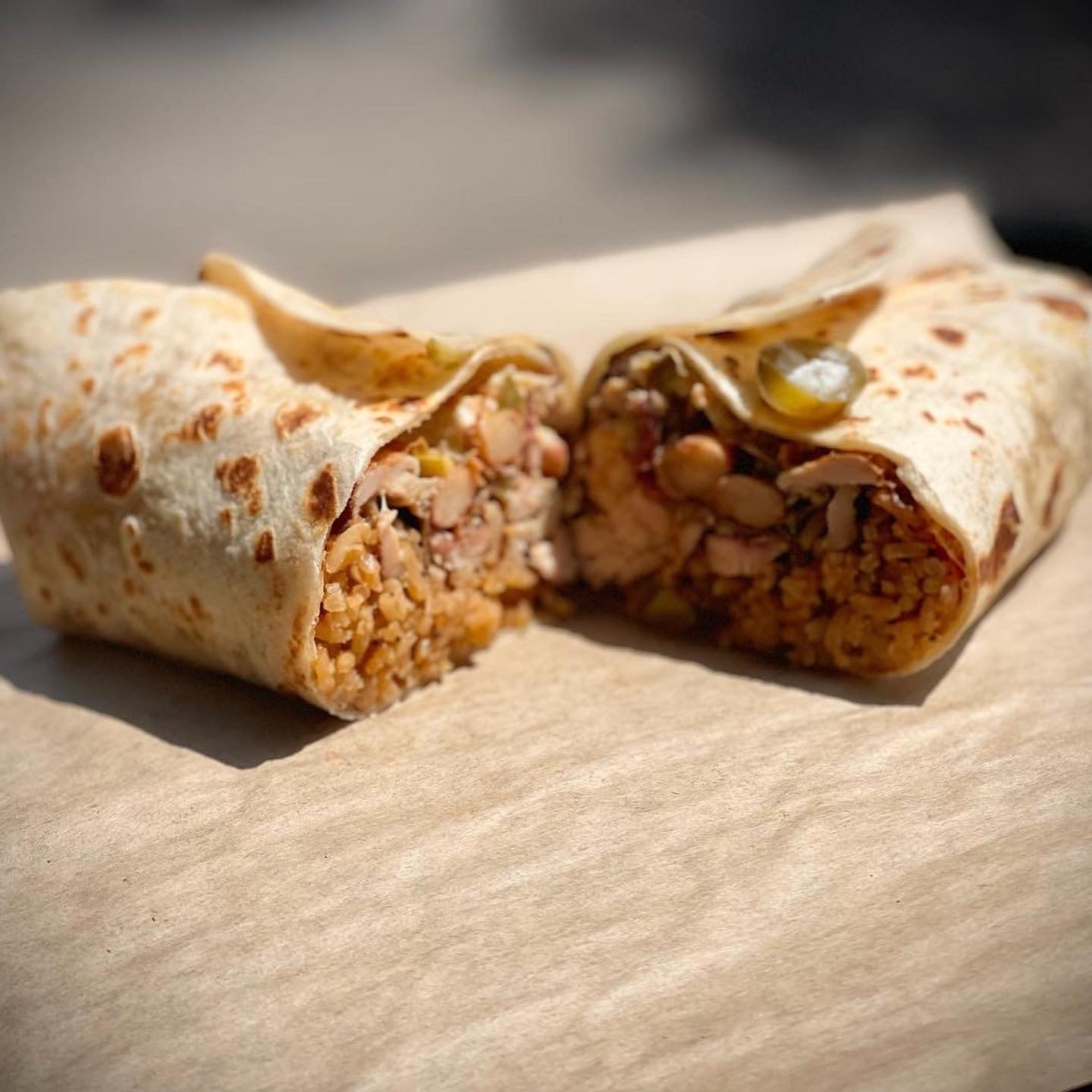 Smoked Chicken Burrito | Moreno Barbecue